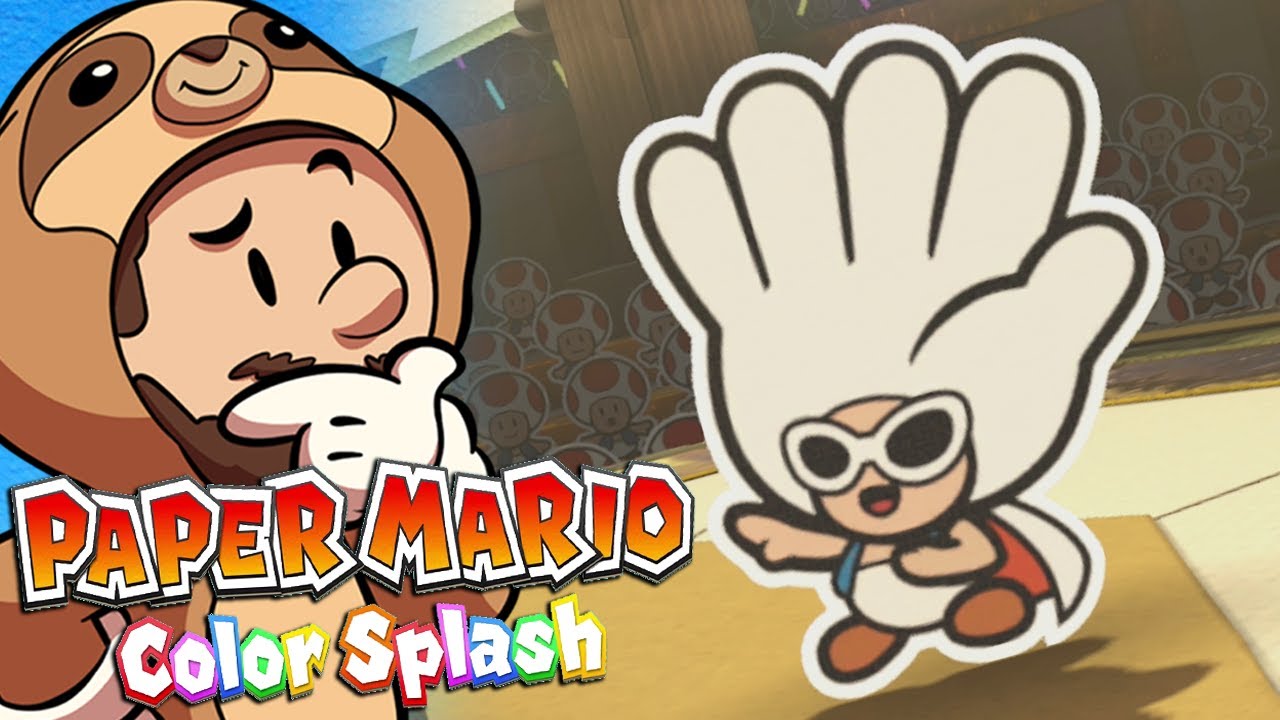 The Rock Paper Wizard?! | Paper Mario: Color Splash | Episode 13 - YouTube