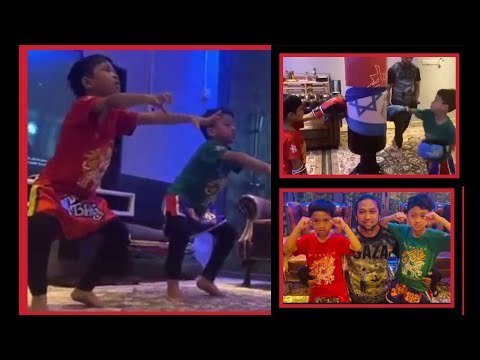 Yusuf Azmi Latih Anak Muay Thai