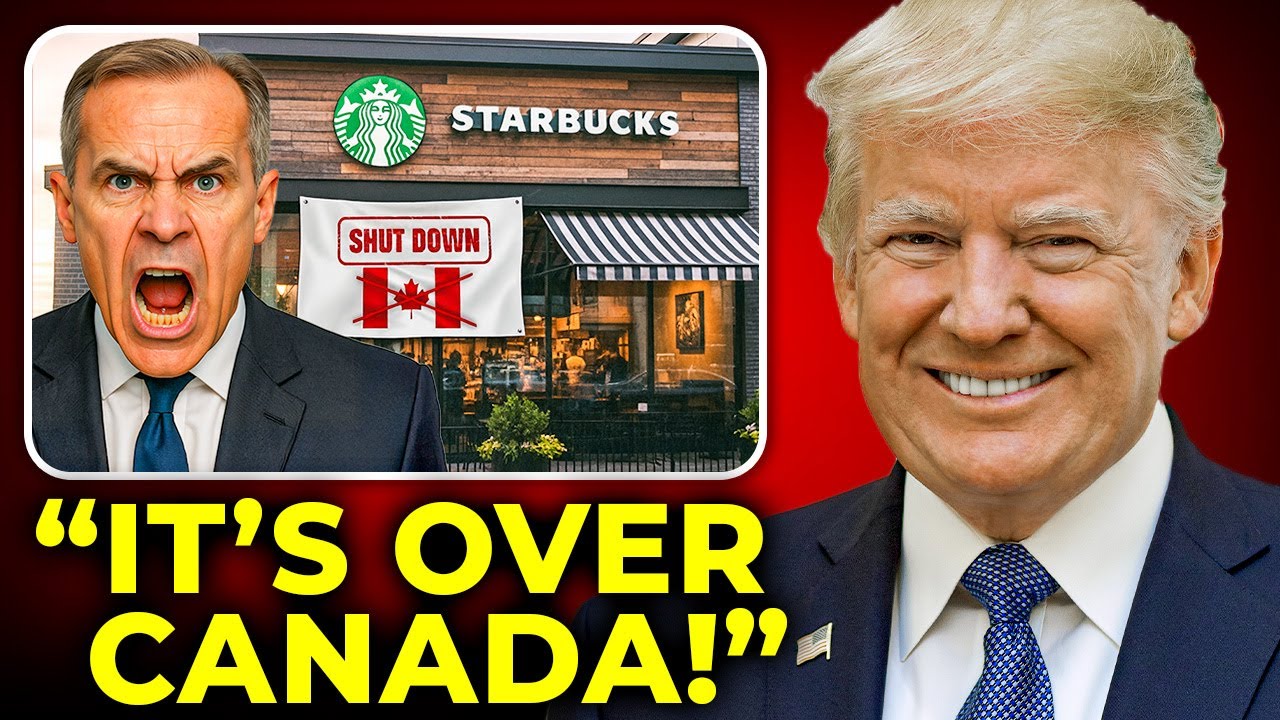 Canada EXPLODES As Starbucks SHUTS DOWN Production - Carney Freaks Out ...