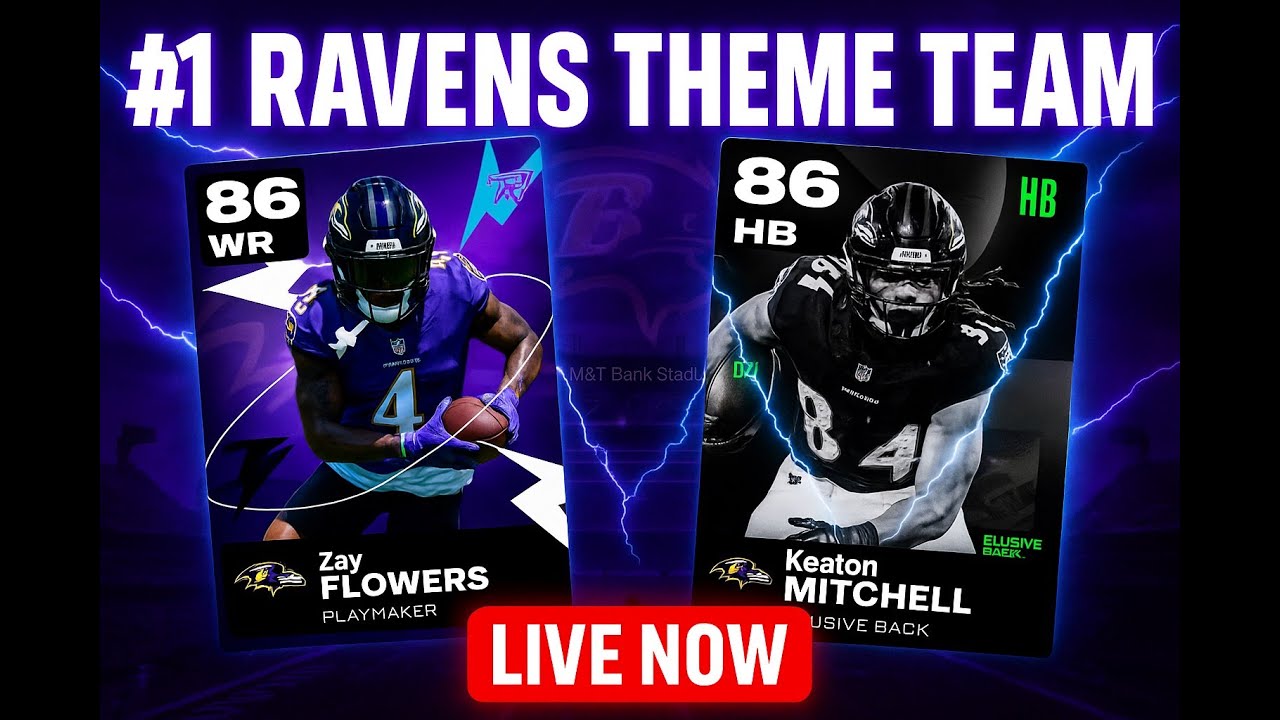 ULTIMATE Ravens Theme Team! | Madden 26 - YouTube