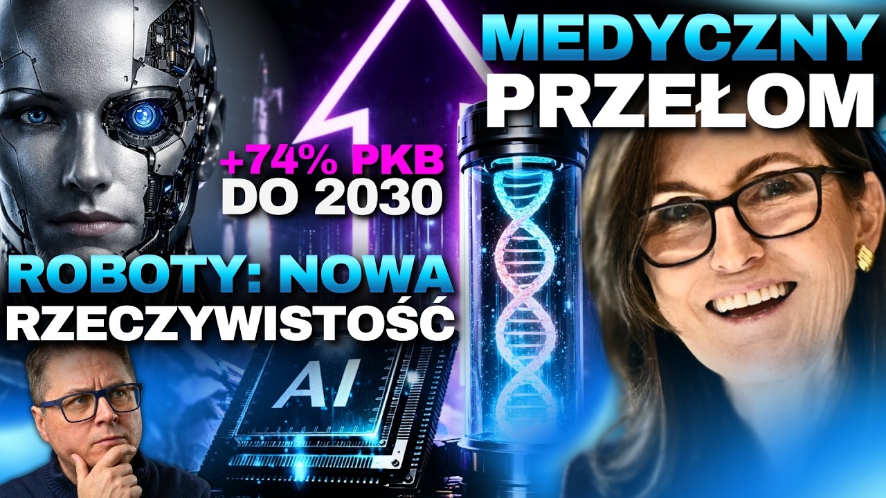 Świat w 2030: Roboty w każdym domu i PKB +74%? Szokujący Raport ARK ...