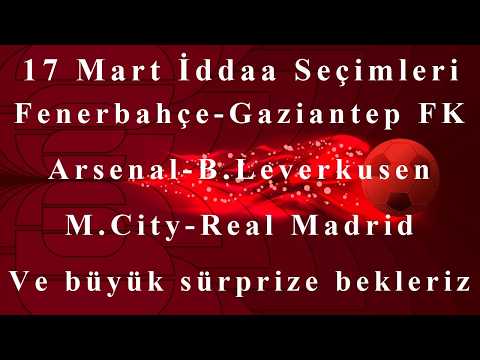 17 Mart Pazar İddaa Tahminleri #iddaa #iddaatahminleri