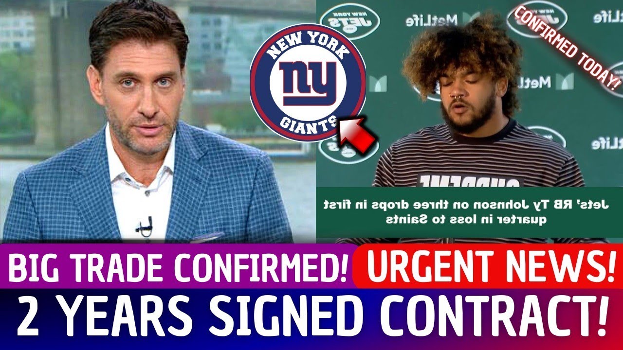 CLOSED! TY JOHNSON IN GIANTS! 2 YEAR CONTRACT IS SIGNED! NEW YORK ...