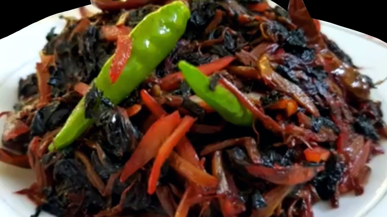 Lal Shakh Recipe - Tasty Spinach Fry - Tasty Red Spincah Recipe ...