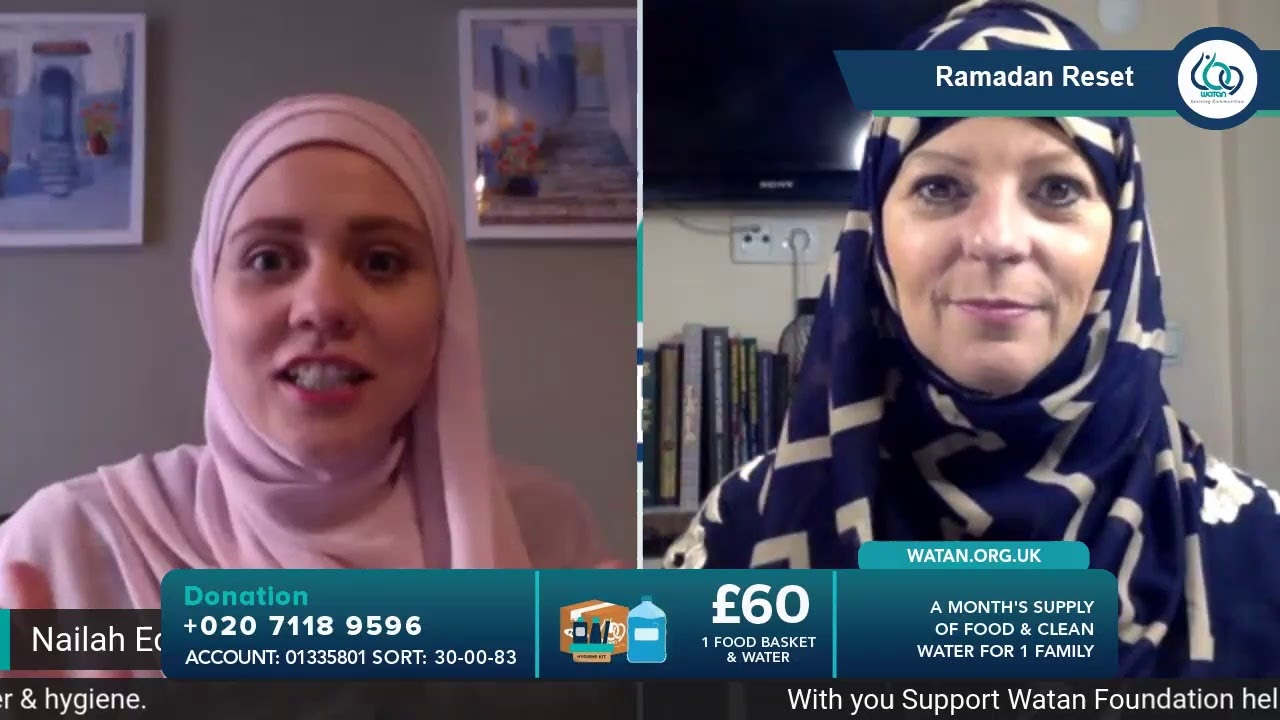 Ramadan Reset: Lauren Booth and Nailah Edwards - YouTube