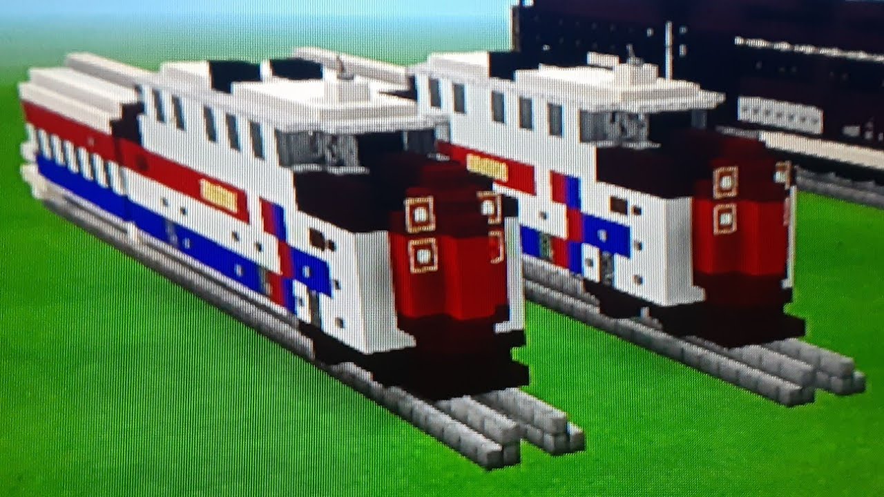 Minecraft Amtrak UAC Turbotrain Tutorial Part 1 - YouTube