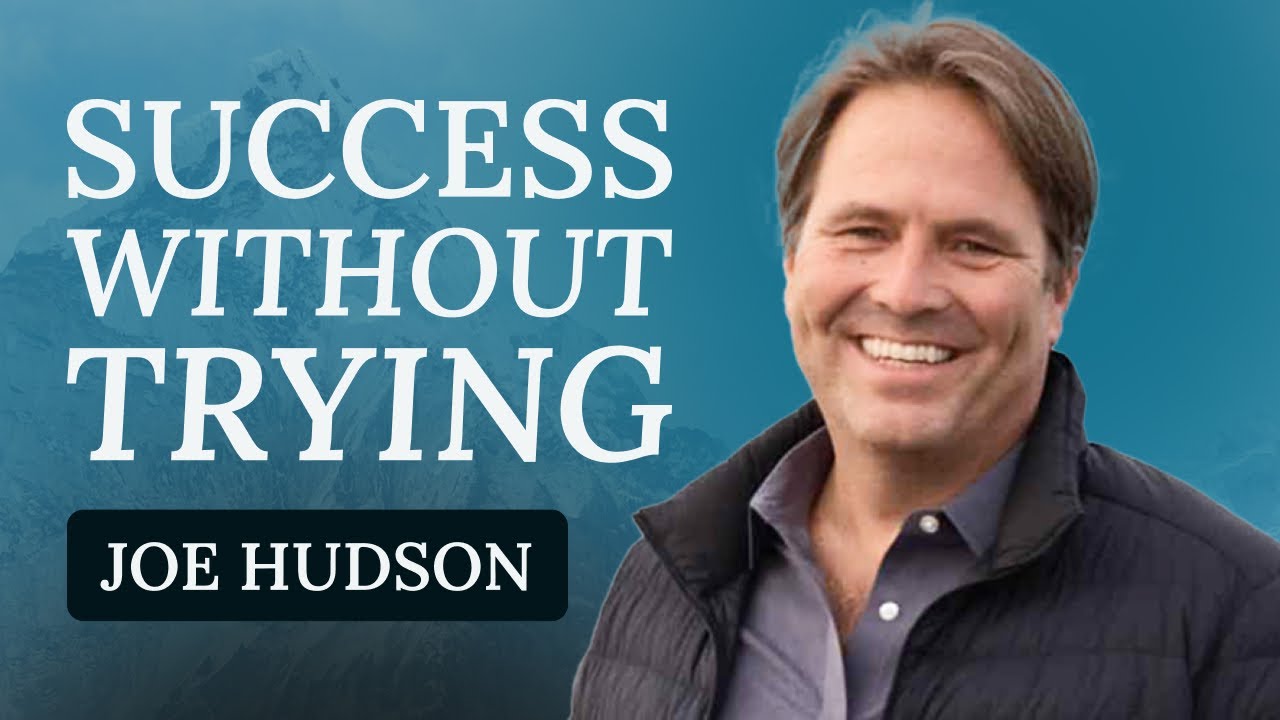 Inner Peace For High Achievers — Joe Hudson - YouTube