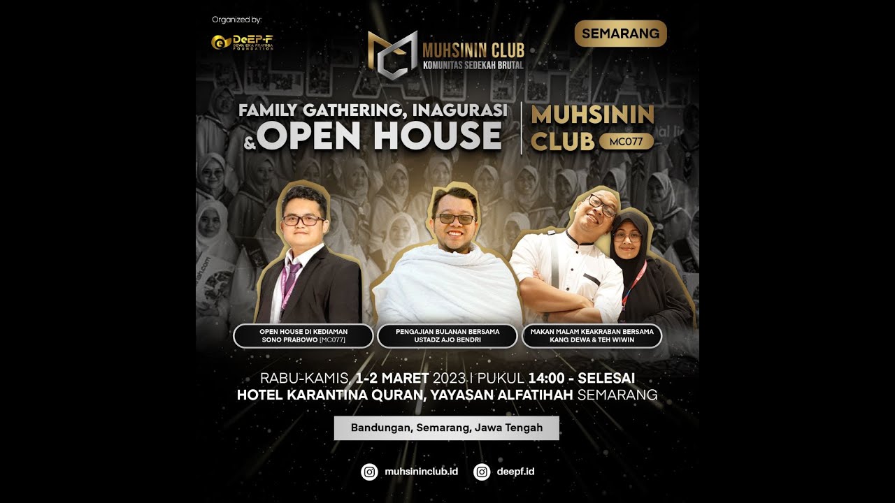 Family Gathering Semarang - Ustadz Ajo Bendri - YouTube