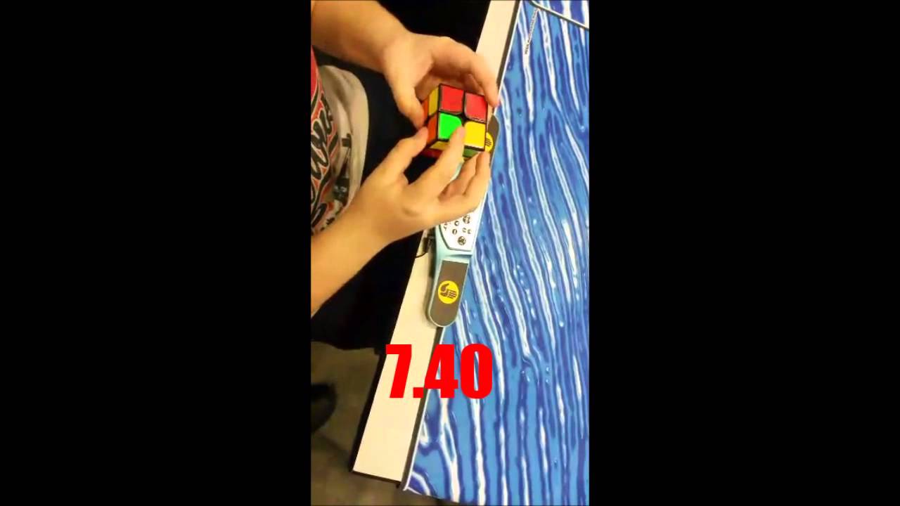 Kevin Gerhardt 2x2 official average: 2.18 - YouTube