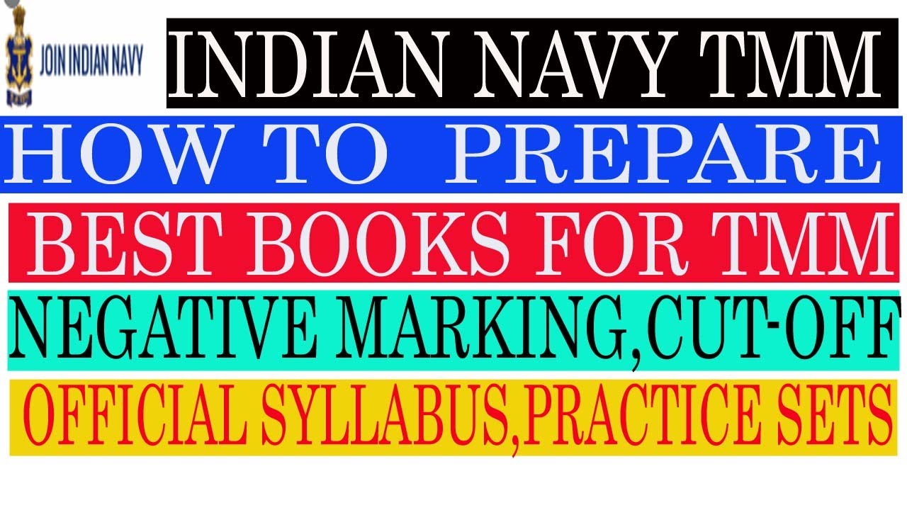INDIAN NAVY TMM VISAKHAPATNAM, MUMBAI, KOCHI, EXAM PREPARATION, CUT-OFF ...