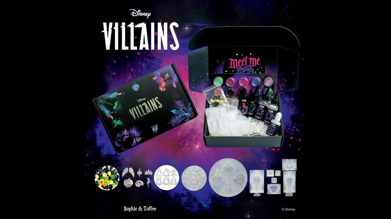 Sophie and Toffee Disney Villains Box. - YouTube