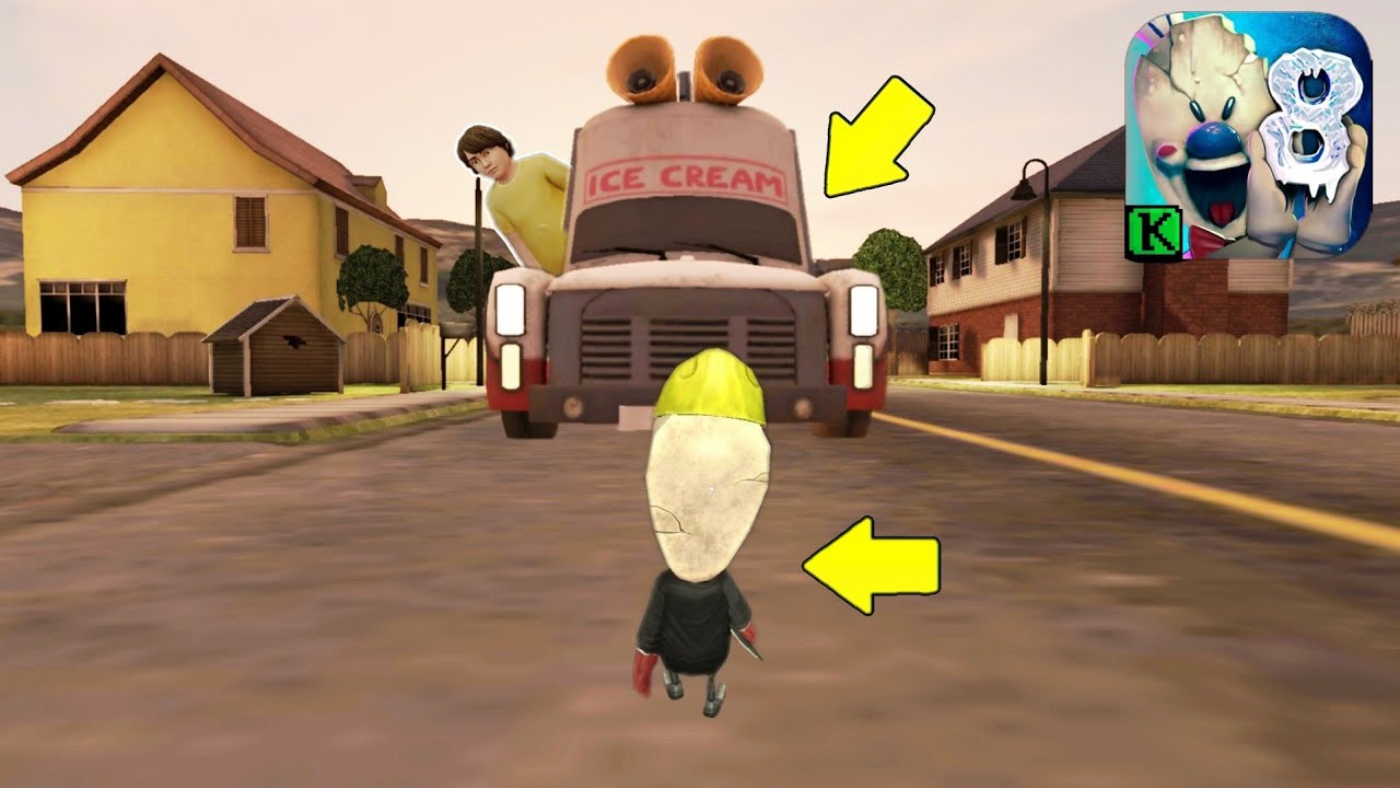 Ice Scream 8- Final Part: Mini Rod In Neighbourhood To Capture Everyone ...