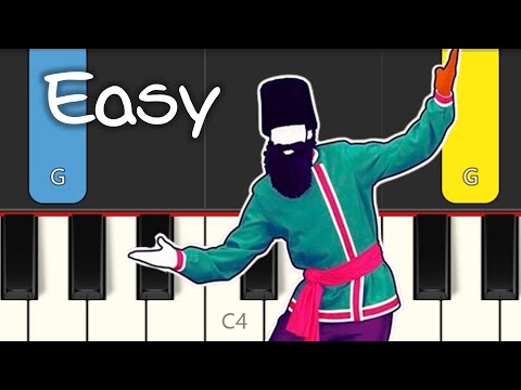 RASPUTIN - Boney M - JUST DANCE - EASY PIANO TUTORIAL - YouTube