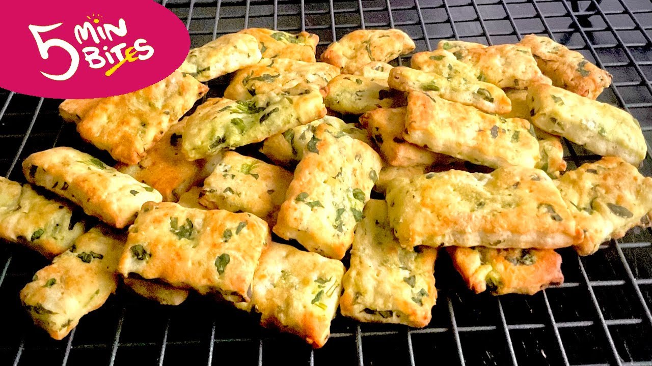 Delicious Vegetable Cracker! Super Easy and Healthy Recipe 👍 - YouTube