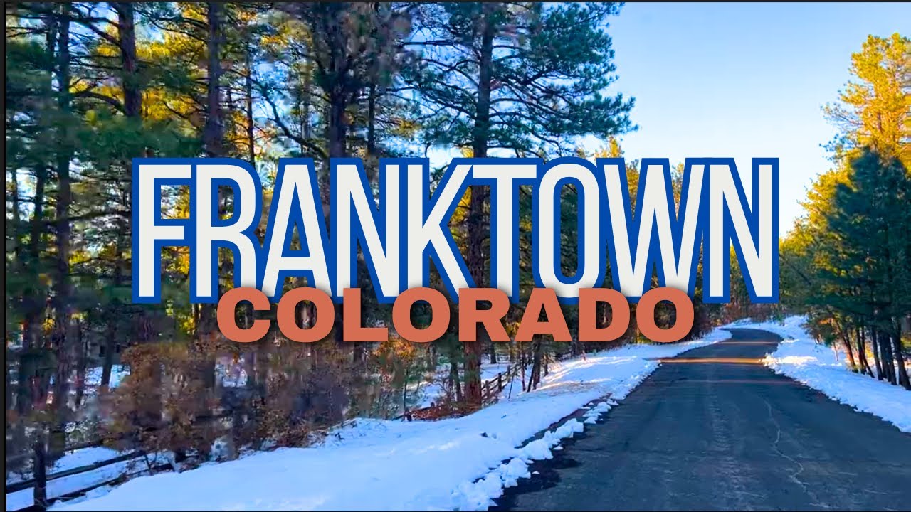 Why Everyone's Talking About Franktown, Colorado! - YouTube