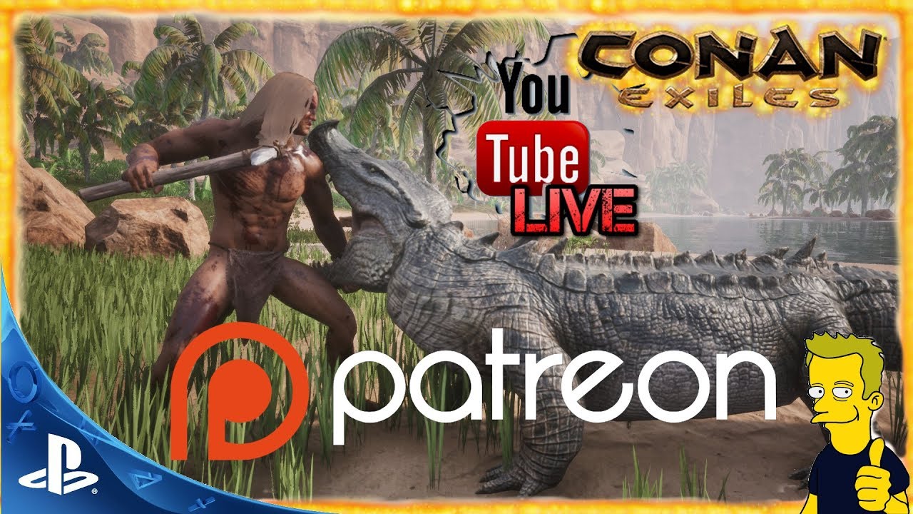 PS4 CONAN EXILES ANNIVERSARY UPDATE – SUNKEN CITY, SCORPION DEN LIVE ...