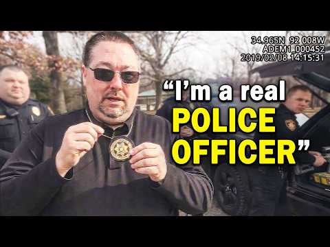 Worse Than Dewitte? Delusional Fake Cop Gets Destroyed