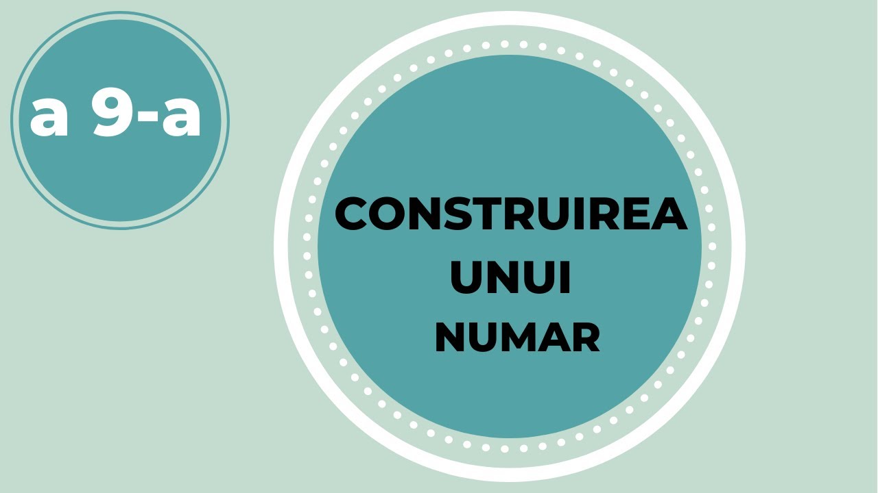 Construirea Unui Numar cu Cifre Date - Program si Explicatii - Clasa a ...
