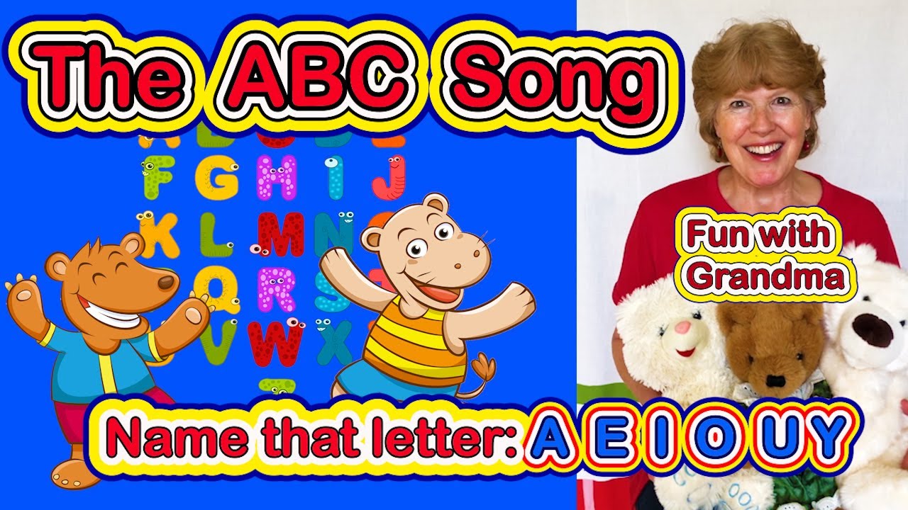 Let's Sing The ABC Song and Can You Name these Letters? (A E I O U Y ...