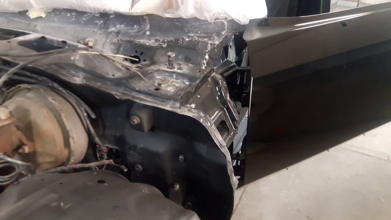 71 Impala convertible frame off restoration part 9 - YouTube