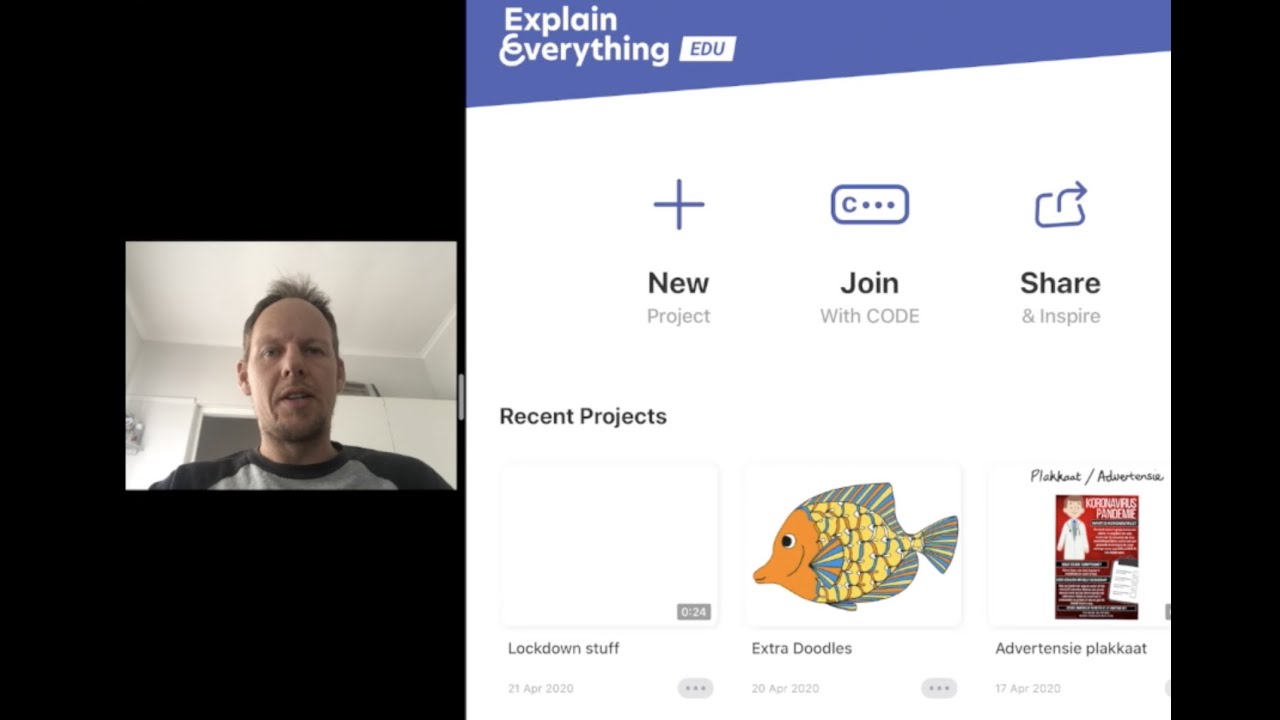Create your lesson and record it in Explain Everything - Complete ...