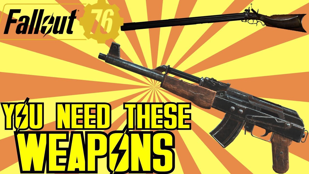 OP Legendary Weapons in Fallout 76 - YouTube