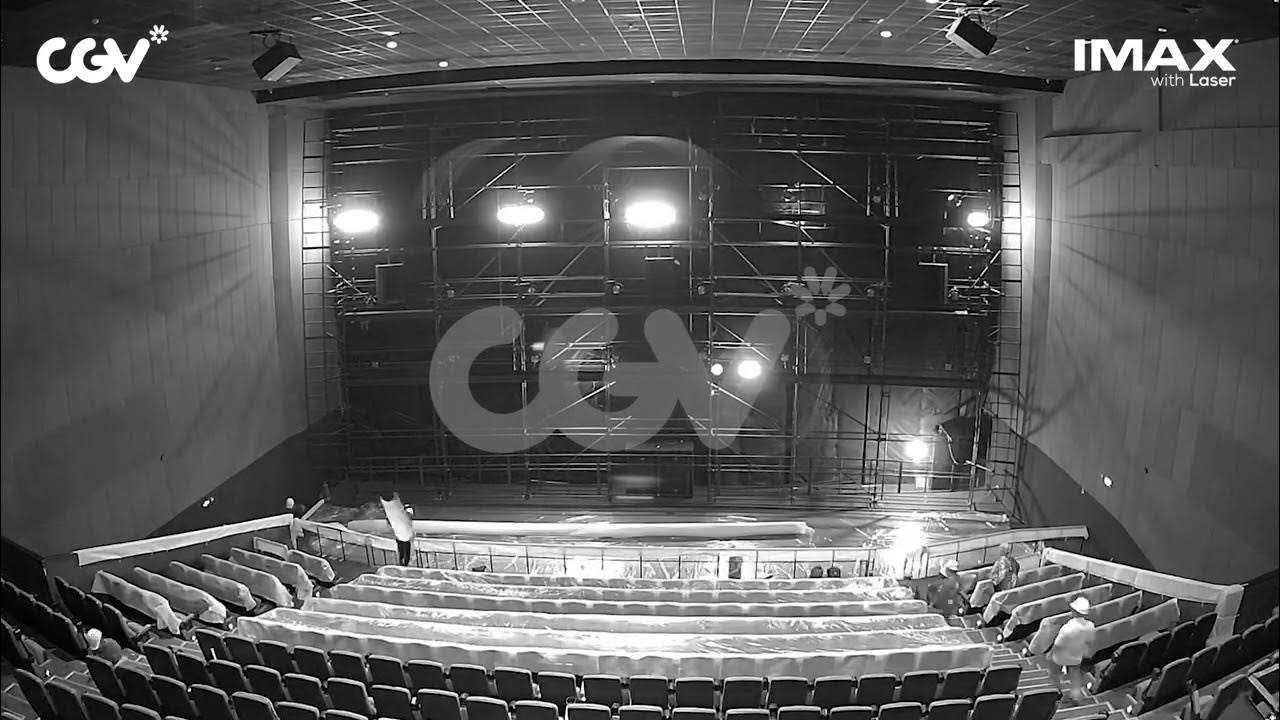 Quá trình xây dựng phòng chiếu IMAX LASER - Đã có mặt tại CGV Sư Vạn Hạnh & CGV AEON Bình Tân ...