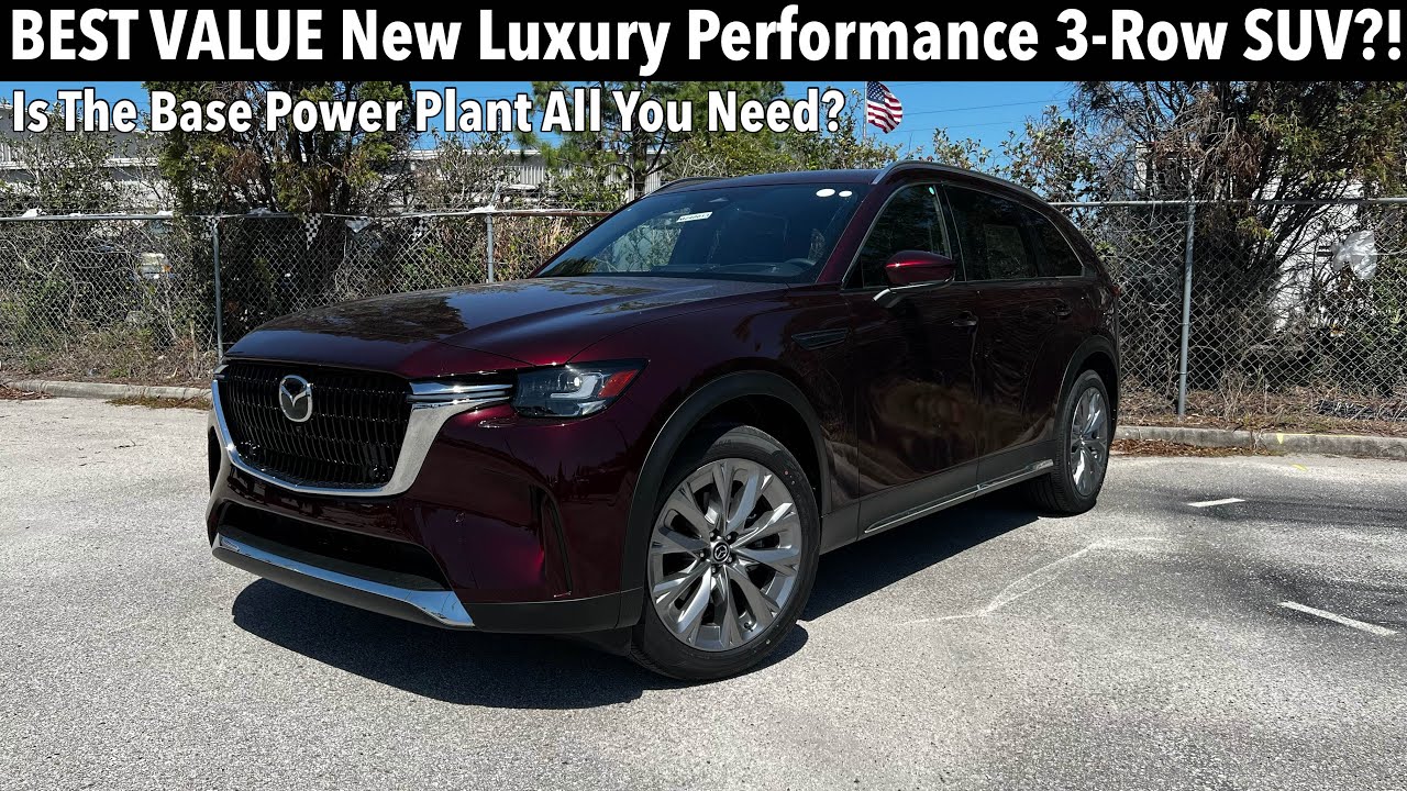 2024 Mazda CX-90 Turbo Premium Plus: TEST DRIVE+FULL REVIEW - YouTube