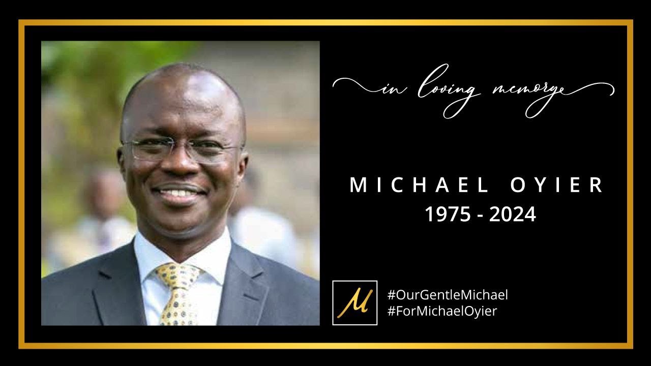 Burial Service: Remembering Michael Oyier - YouTube