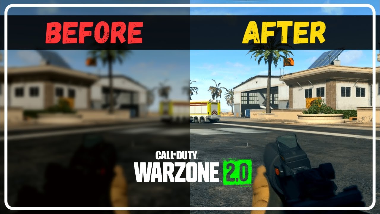 Warzone 2.0 Ultimate Visibility Settings Guide (No Blur)|| Call of Duty ...