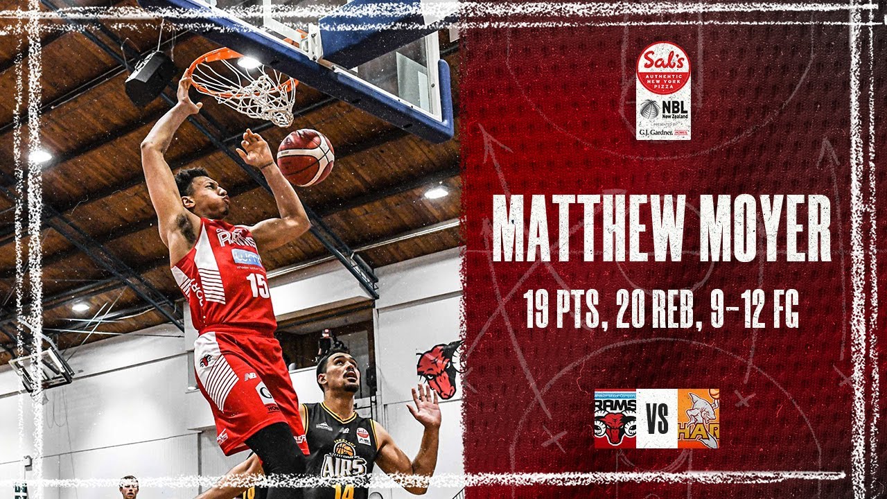 Matthew Moyer 19 POINTS, 20 REBOUNDS vs. Southland Sharks - YouTube