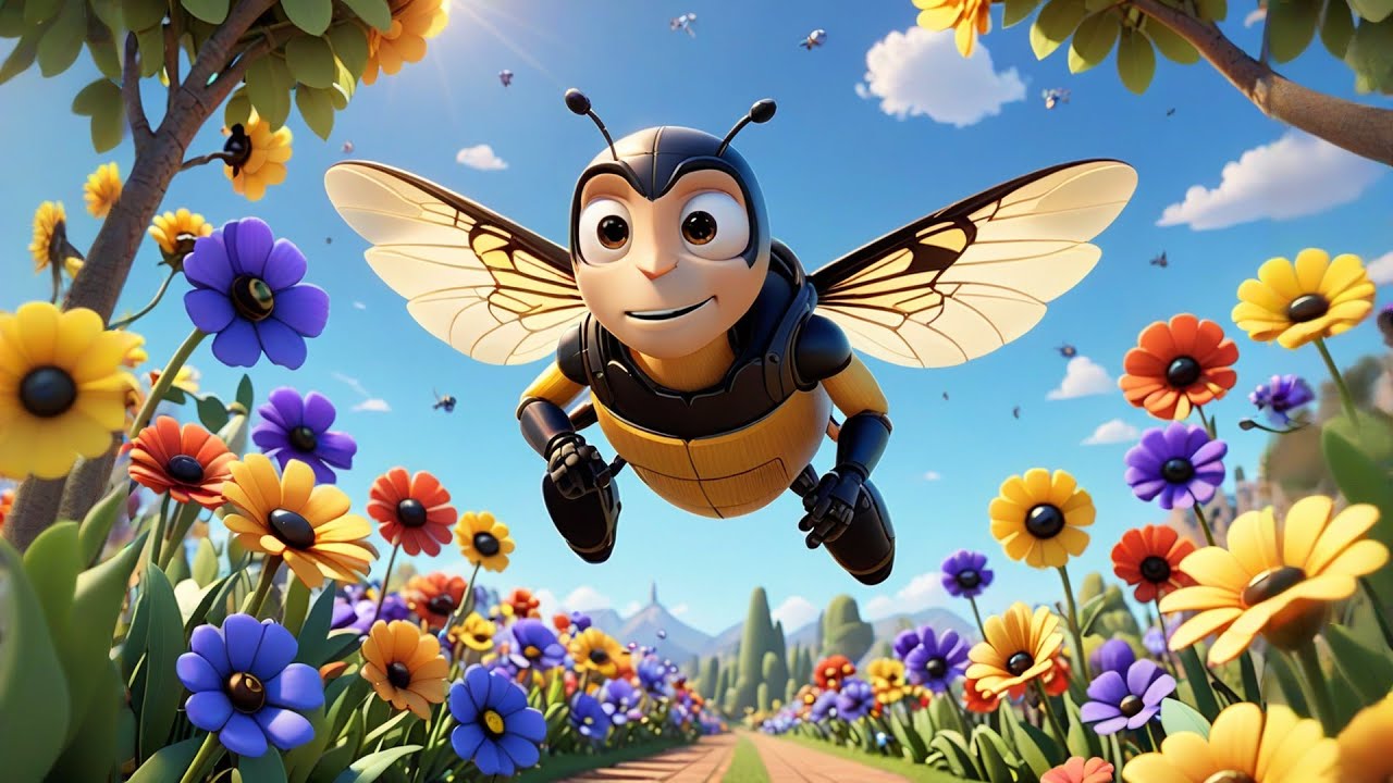 The Busy Bumblebee’s Flower Hunt 🐝🌻 | Fun Learning Story for Kids ...