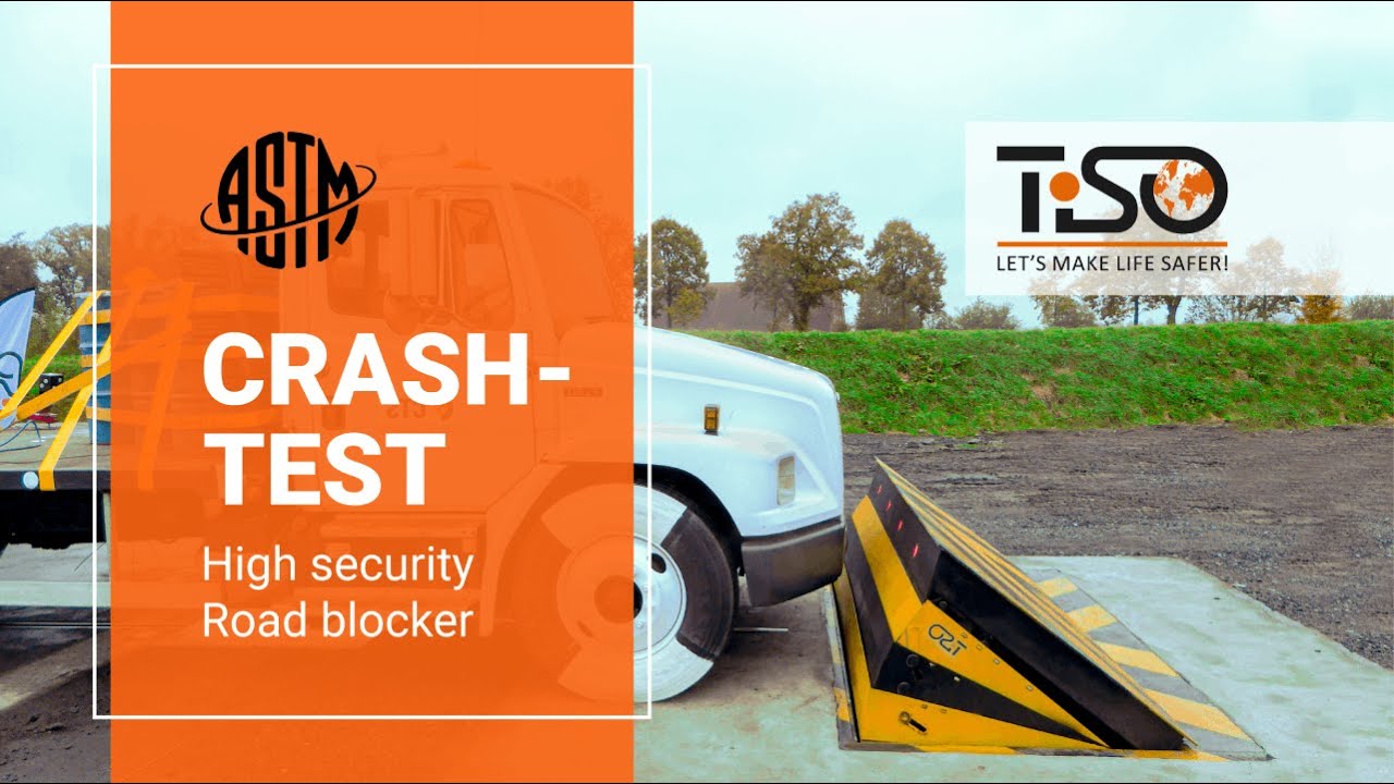 Crash-test of TiSO HIGH SECURITY ROAD BLOCKER (ASTM F2656-07, M30 ...