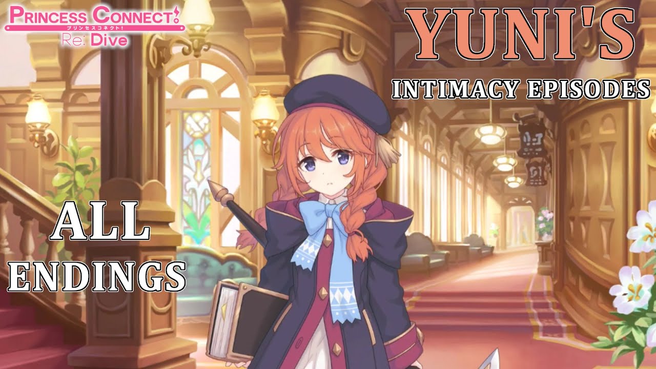 Princess Connect Re:Dive - Yuni's Intimacy Episodes ALL Choices ...