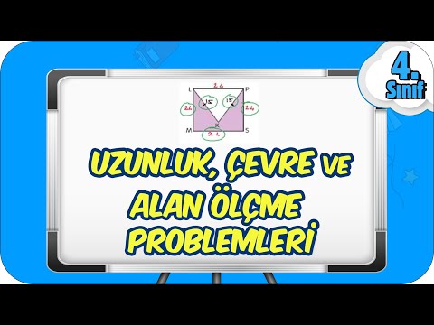 Uzunluk, Çevre ve Alan Ölçme Problemleri 📘 4.Sınıf Matematik #2023