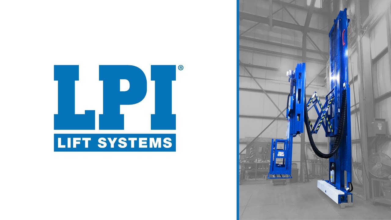 LPI Lift Systems | 4-Axis Paint Lift - YouTube
