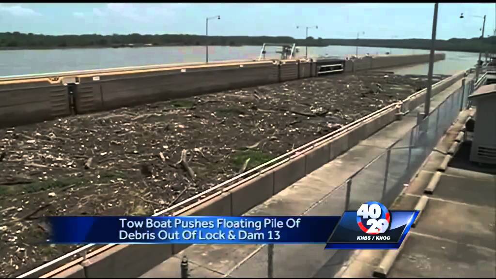 Arkansas River lock & dams reopen - YouTube