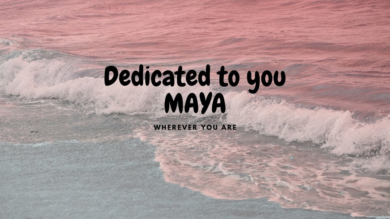 Maya | مايا — The Way She Moves 💫 Timeless Love Song | Official Audio ...