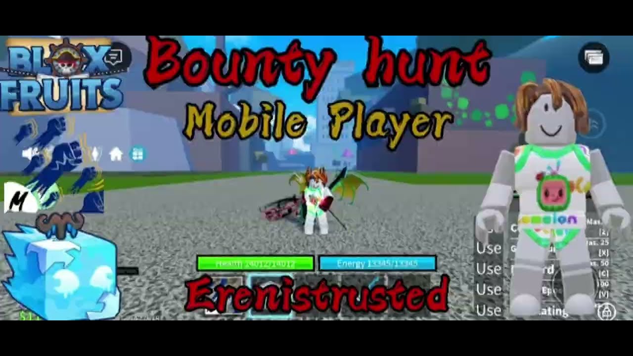 Blox fruits ice bounty hunt... (First video ever) - YouTube