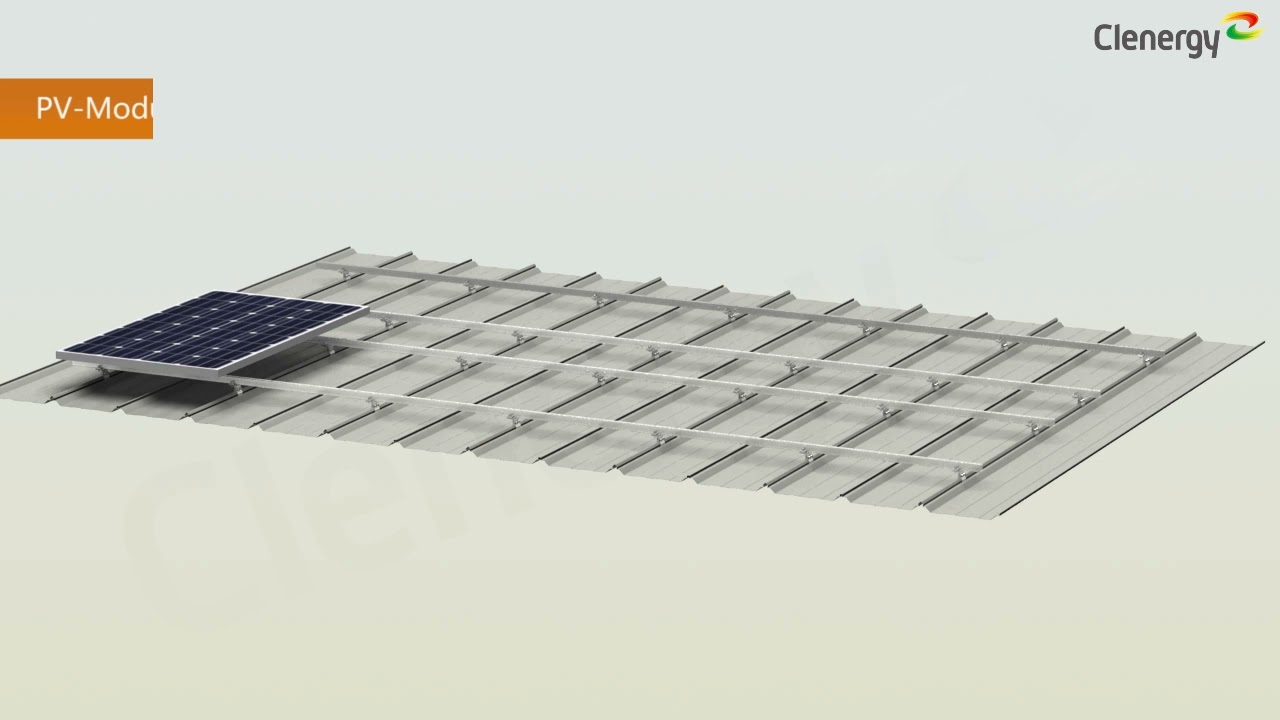 Install PV-ezRack SolarRoof DT Rail Non Penetrative - YouTube