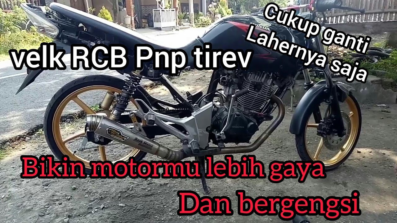 Cara Pasang velk RCB yamaha di motor TIGER,MEGAPRO,GL - YouTube