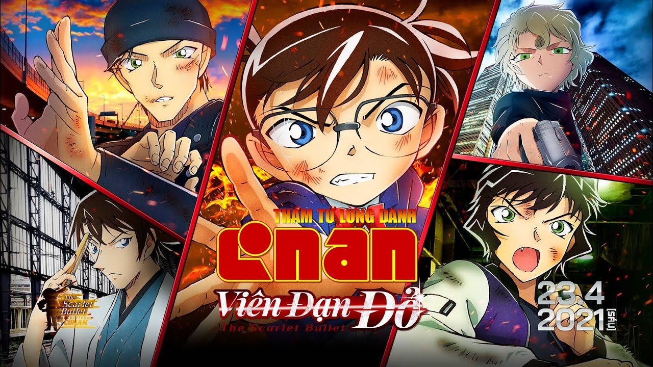 [Trailer] Thám Tử Lừng Danh Conan: VIÊN ĐẠN ĐỎ | Detective Conan The ...