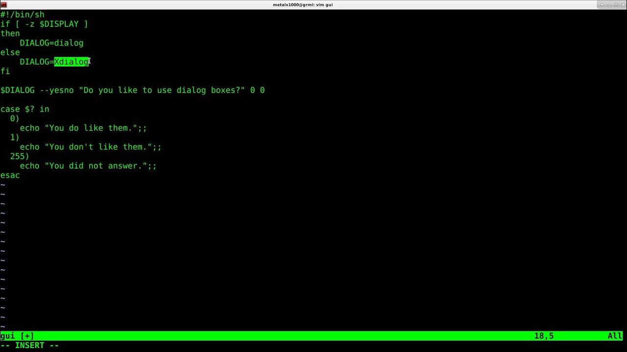 GUI Dialogs with your Linux Shell Script tutorial - YouTube