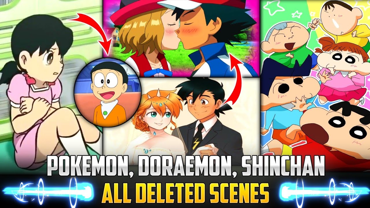 Pokemon, Doraemon, shinchan All Deleted Episode Scenes In hindi | Anime ...