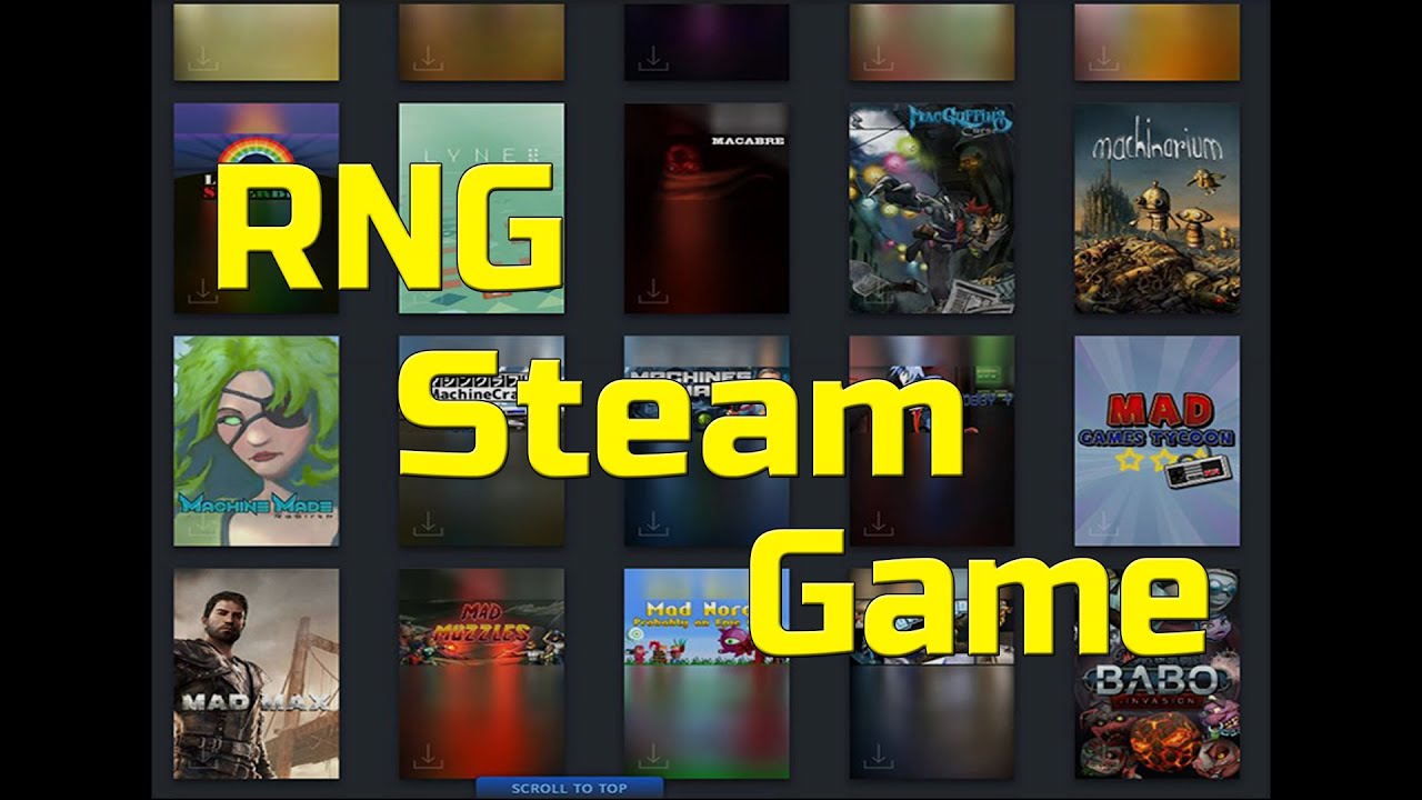 RNG Steam Game #1 - YouTube
