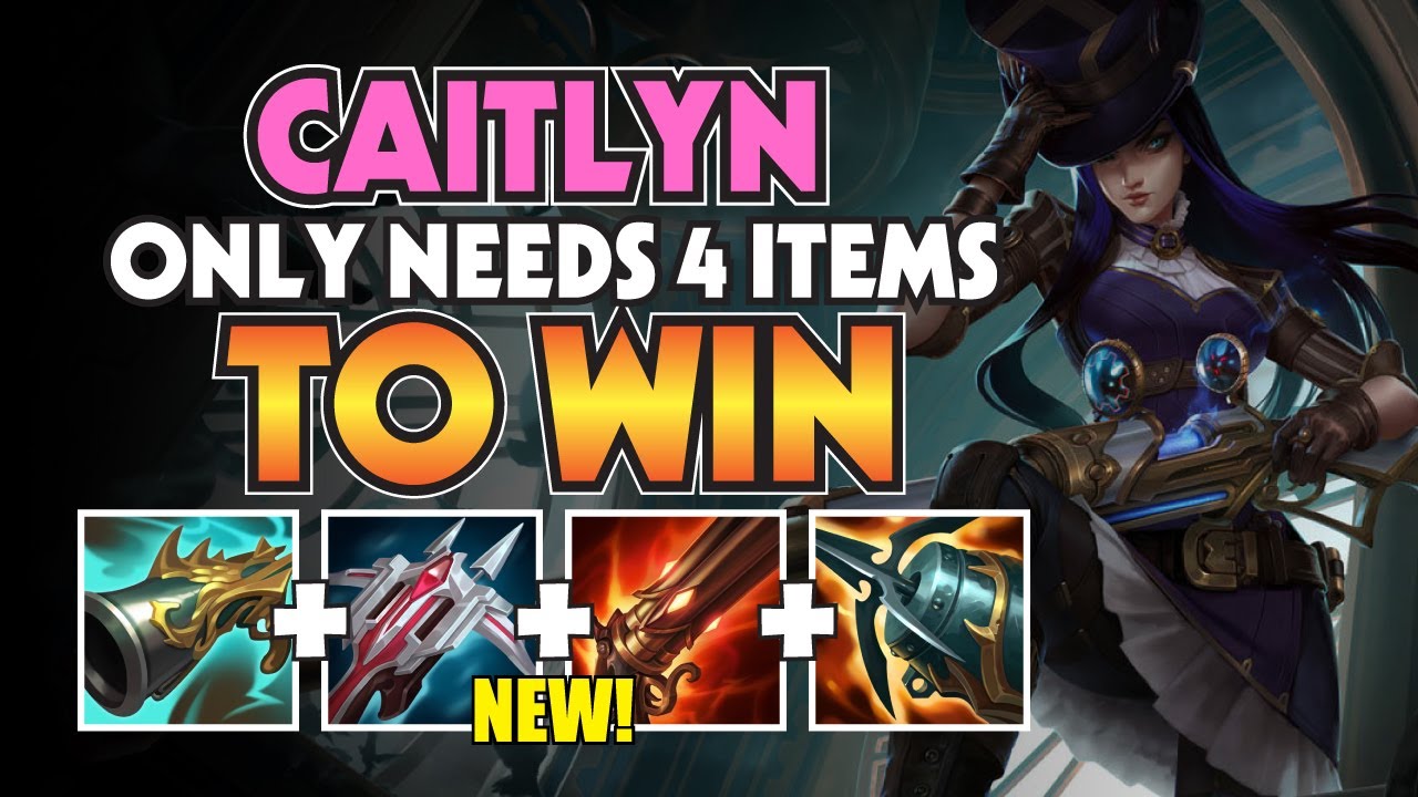 CAITLYN ONLY NEEDS 4 ITEMS TO WIN | #lol #lienminhhuyenthoai # ...