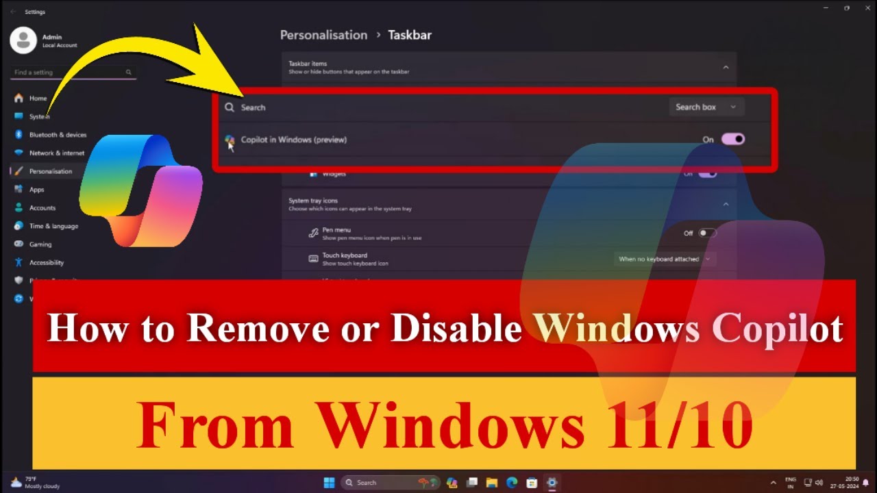 How to Remove or Disable Windows Copilot From Windows 11/10 [100% Fixed ...