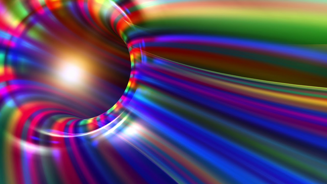 4K Relaxing Motion Graphics - Meditation Color Cycle Ring - YouTube