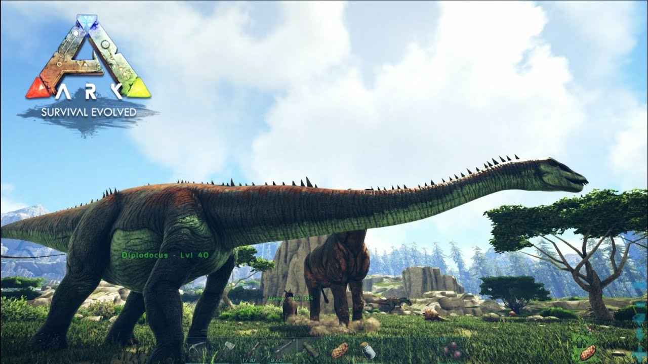 DIPLODOCUS ∣ ARK Survival Evolved - YouTube