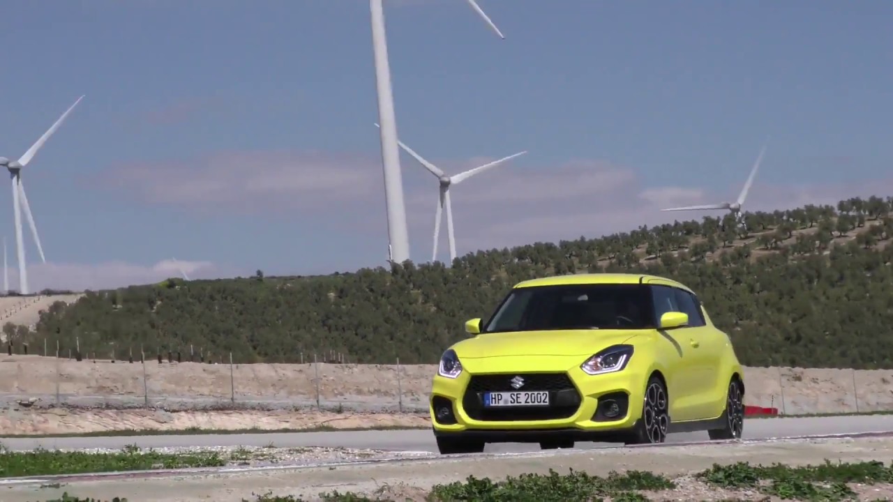 Suzuki Swift Sport on the track - YouTube
